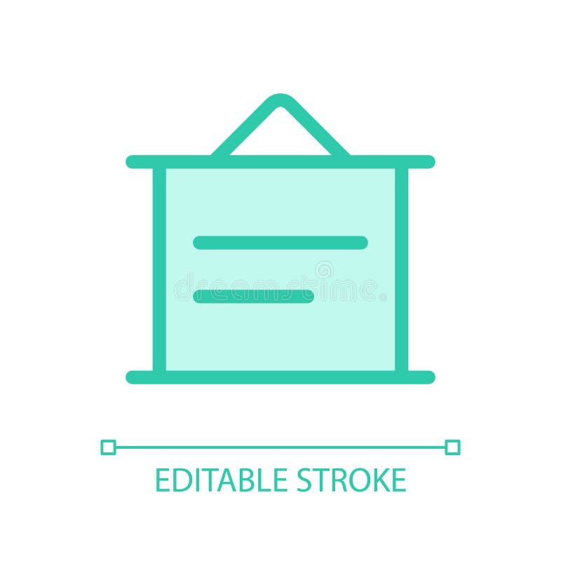 Projection Screen for Presentation Pixel Perfect Glassmorphism Ui Icon ...