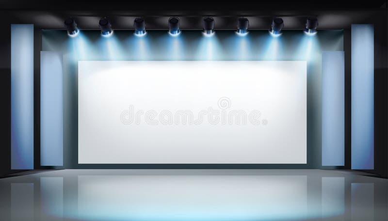 Cinema Screen Illustration Vector Stock Illustrations – 38,500 Cinema ...