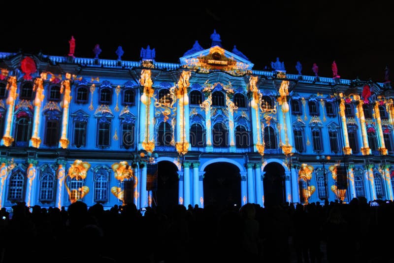 Projection Spectacle of 3D Mapping of the Light Event Consulting Team ...