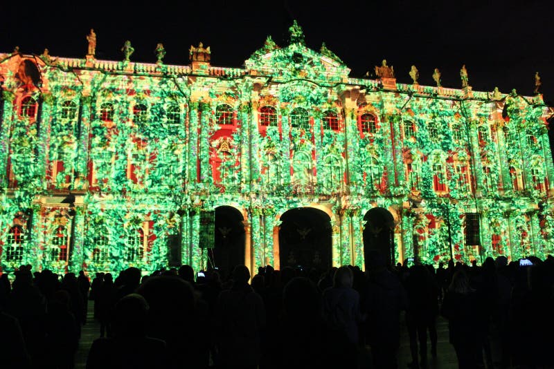 Projection Spectacle of 3D Mapping of the Light Event Consulting Team ...