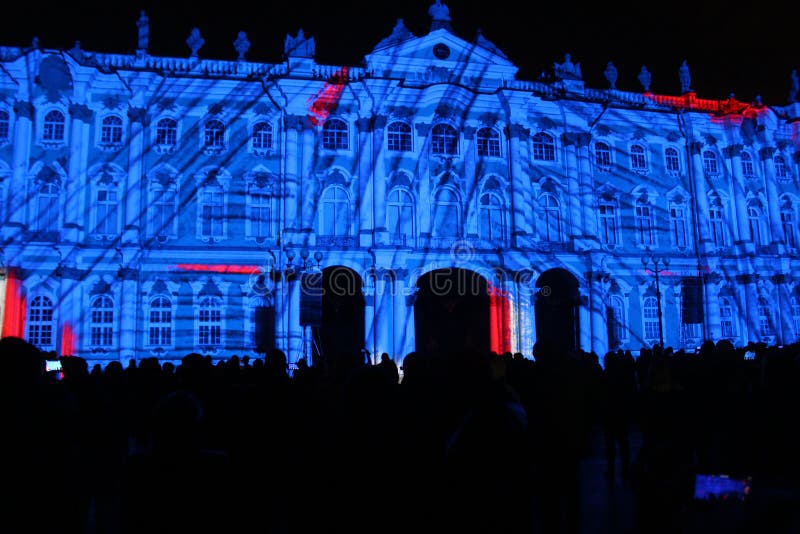 Projection Spectacle of 3D Mapping of the Light Event Consulting Team ...