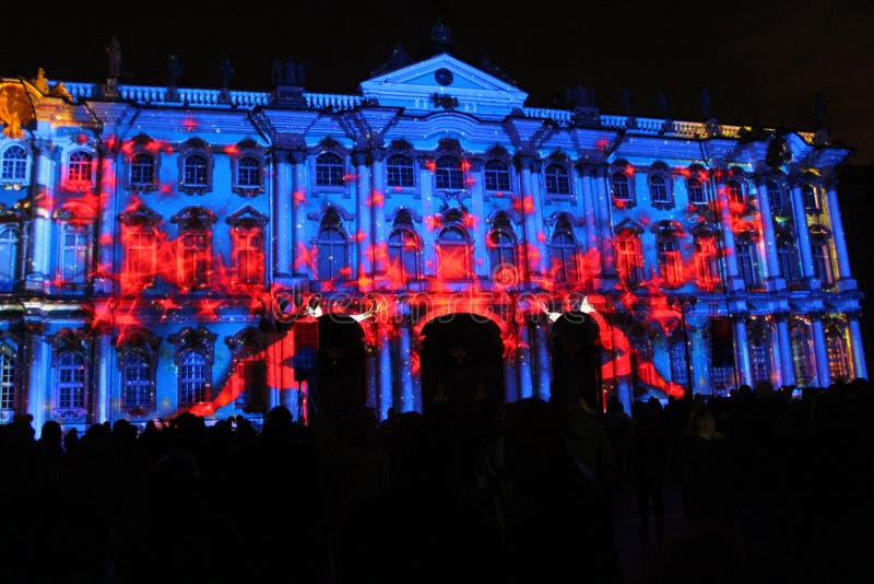 Projection Spectacle of 3D Mapping of the Light Event Consulting Team ...