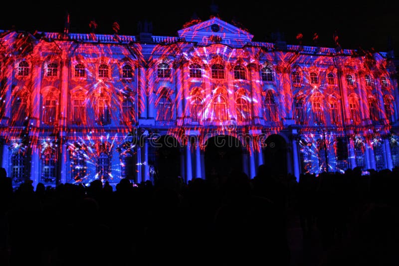 Projection Spectacle of 3D Mapping of the Light Event Consulting Team ...