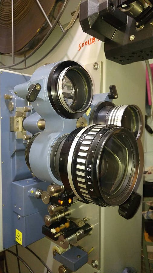 Projections equipment stock photo. Image of objectives - 70540922