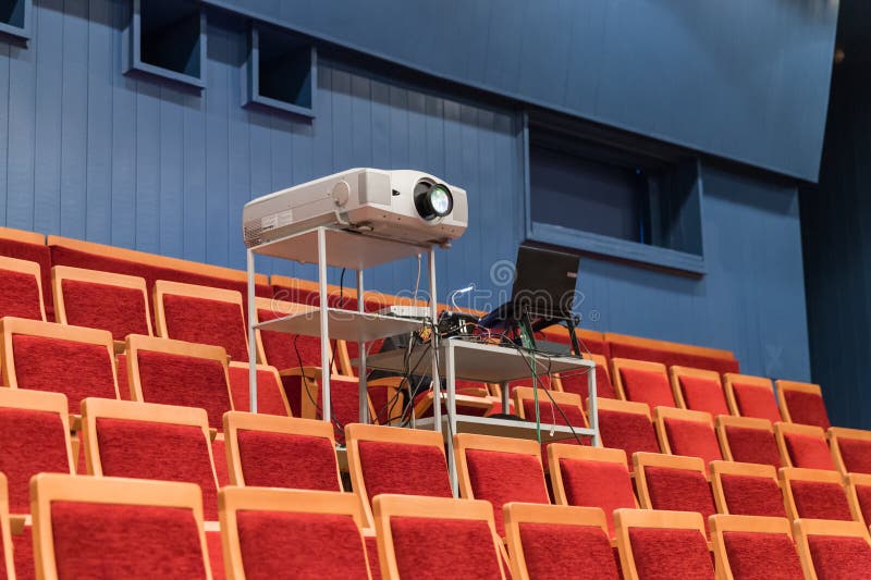 Projector stock image. Image of illuminated, multimedia - 38404435