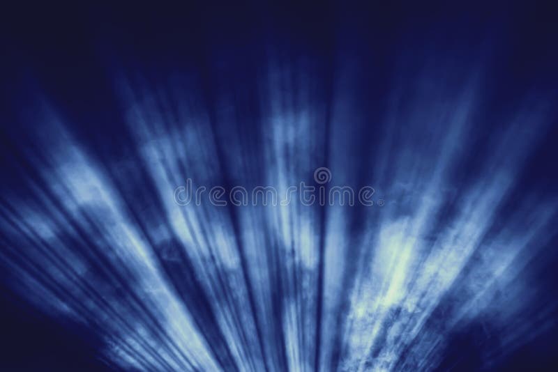 Projector Blue Light Beam for Movie and Cinema at Night Stock Image ...