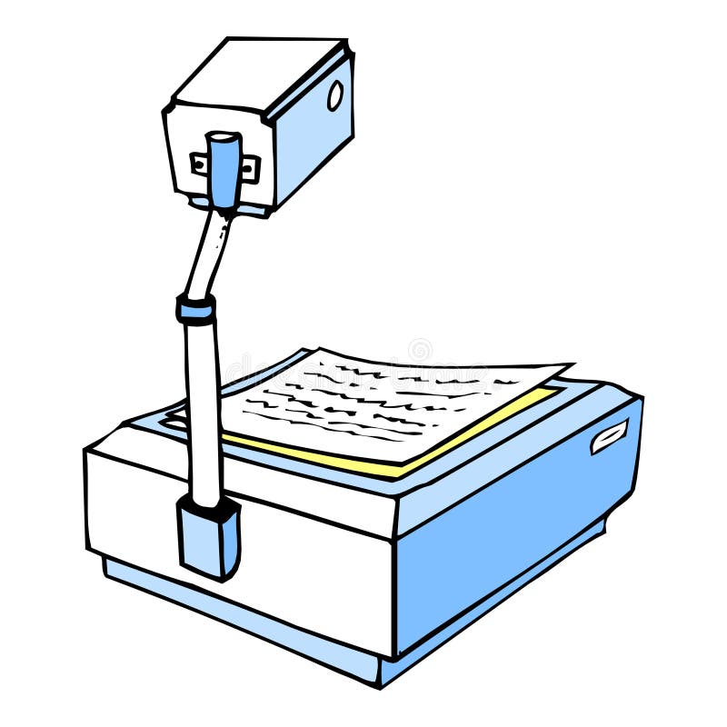 Projector stock vector. Illustration of flat, clipart - 310933989