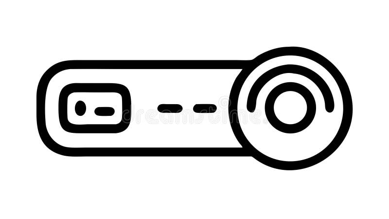 Projector Device Multimedia Presentation Icon , Vector Design ...