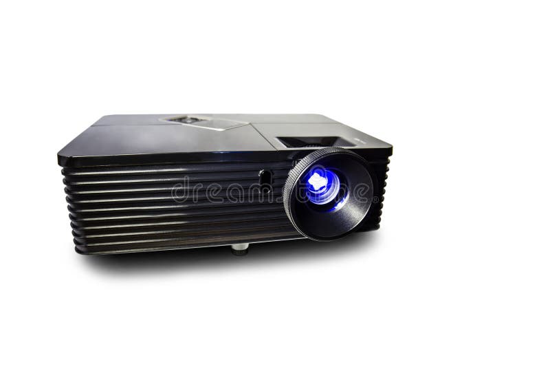 Projector stock image. Image of computer, digital, electronics - 45879019
