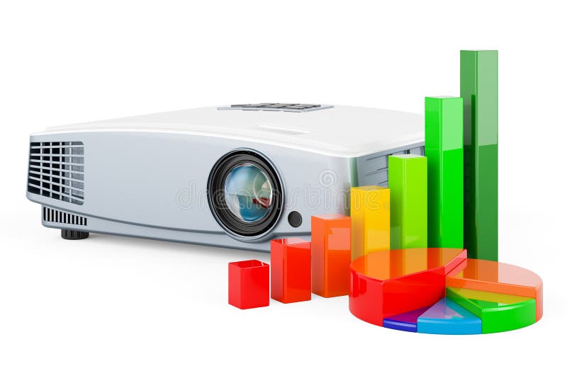 Egg with Growth Bar Graph and Pie Chart. 3D Rendering Stock ...