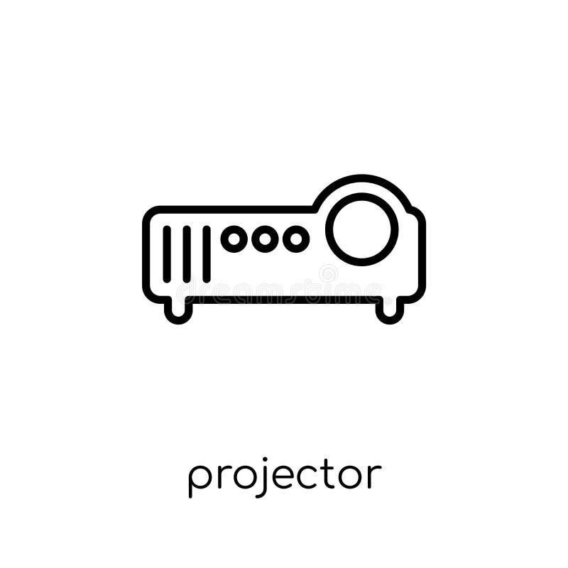 Projector Icon from Electronic Devices Collection. Stock Vector ...