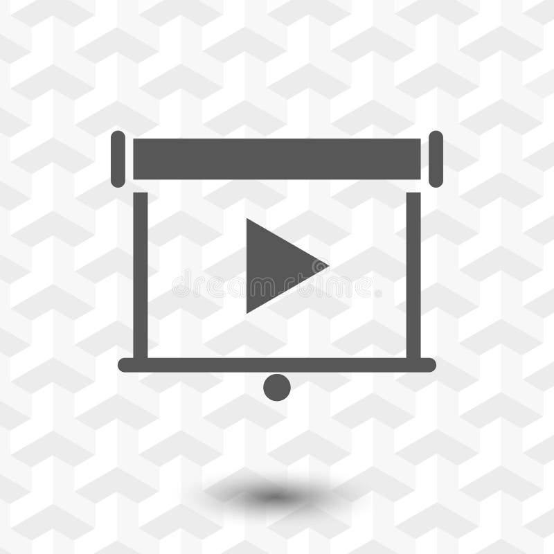 Projector Icon Stock Vector Illustration Flat Design Stock Vector ...