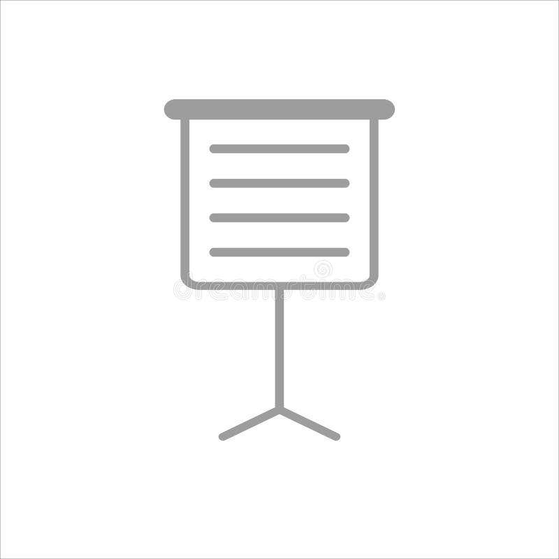 White Screen Projector Clean Background Stock Illustrations – 114 White ...