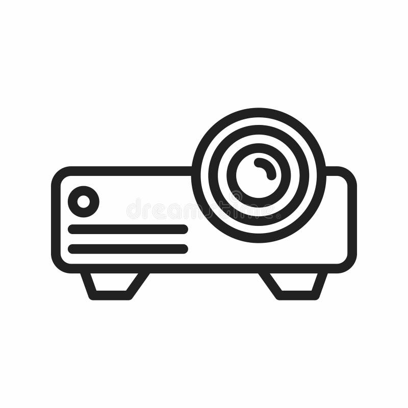 Projector Icon Vector Image. Stock Vector - Illustration of vector ...