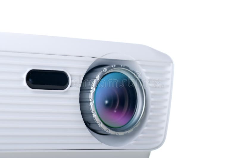 Projector lens stock image. Image of presentation, show - 15894831