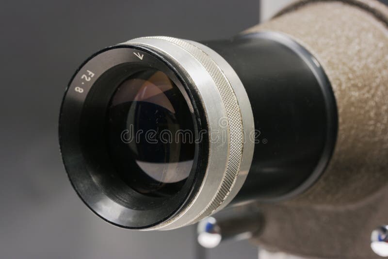 Projector Lens Close Up Picture. Image: 16205237
