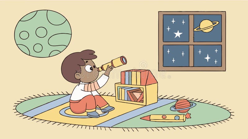 Projector Light Play: Child Playing with Light Projector, Creating ...