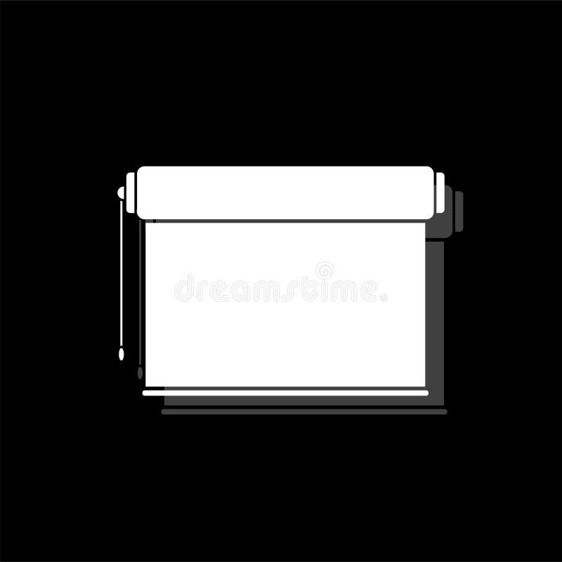 Projector Screen Drawing Stock Illustrations – 551 Projector Screen ...