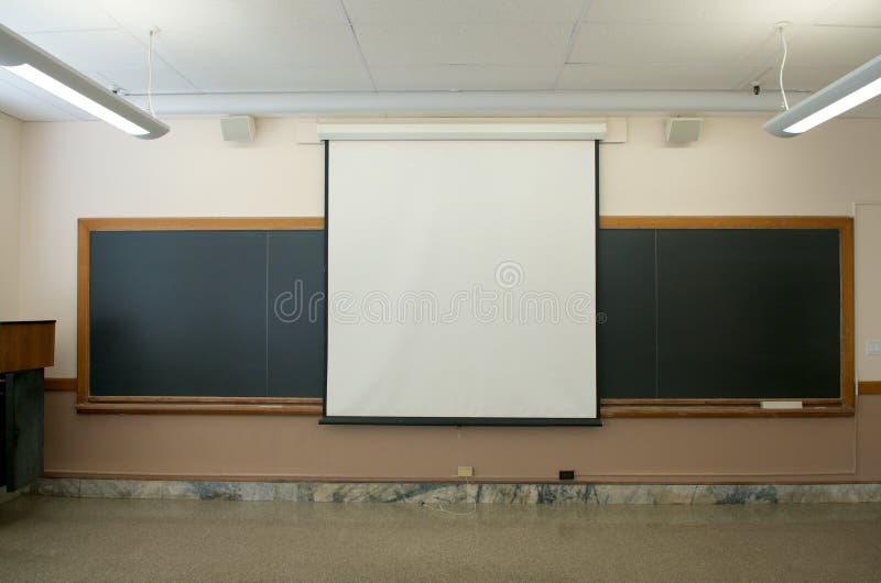 Projector Screen stock image. Image of presentation, green - 10285391