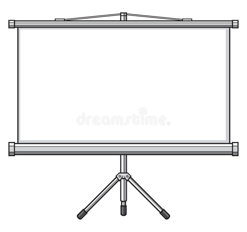 Presentation Projector Screen Stock Illustrations – 7,340 Presentation ...