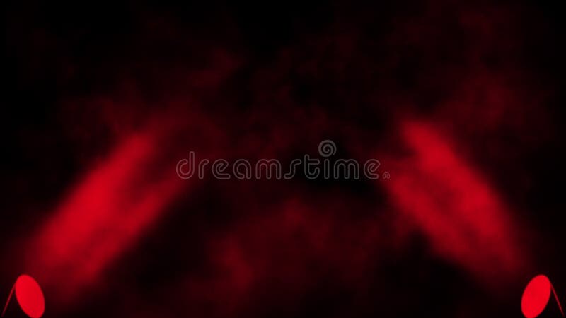 Projector Spotlight on the Floor . Beautiful Red Performance Stage ...