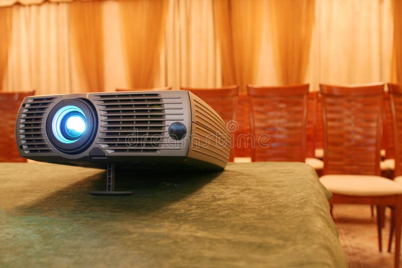 Projector on the table stock photo. Image of lesson, notebook - 1966036