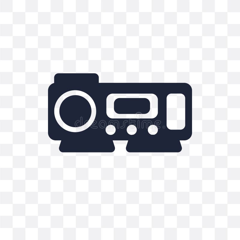 Projector Transparent Icon. Projector Symbol Design from Electronic ...