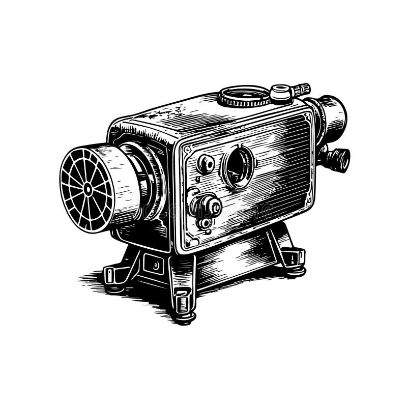 Projector Screen Drawing Stock Illustrations – 551 Projector Screen ...