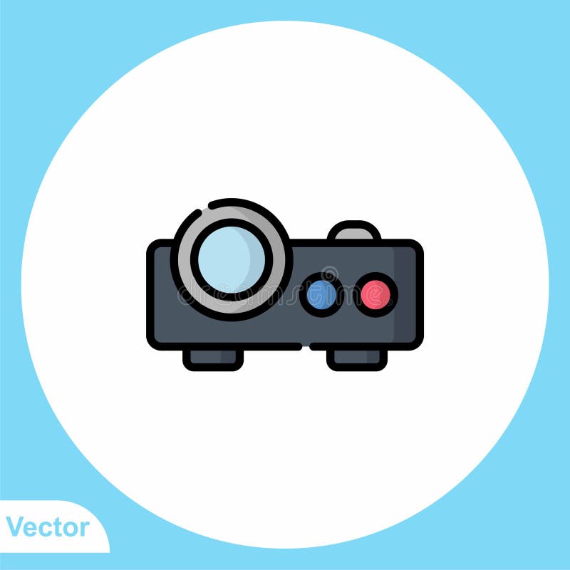 Projector Symbol Stock Illustrations – 15,520 Projector Symbol Stock ...