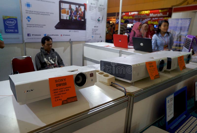 Projectors editorial photo. Image of exhibition, technology - 63545121