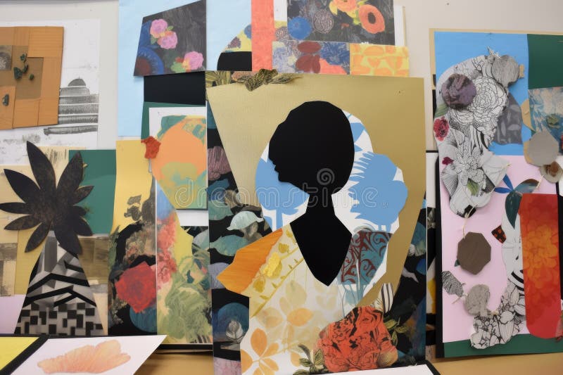 Projects Using Cutouts, Silhouettes, and Other Shapes To Create Collage ...