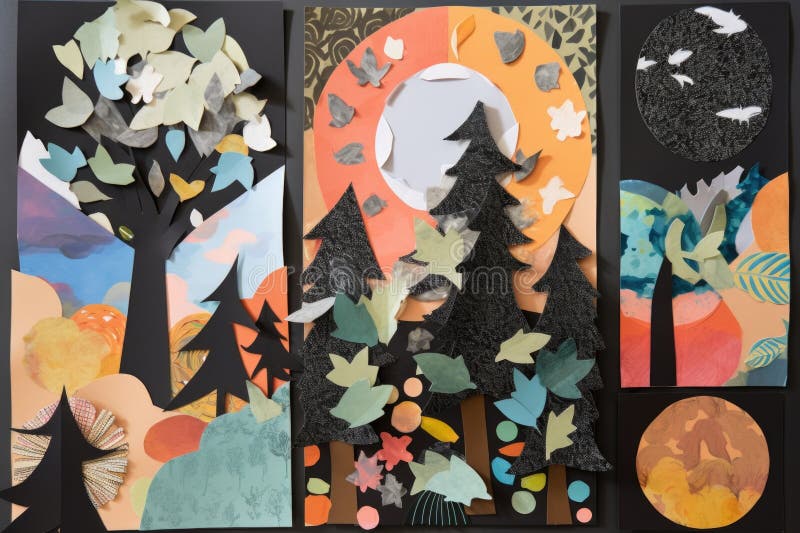 Projects Using Cutouts, Silhouettes, and Other Shapes To Create Collage ...
