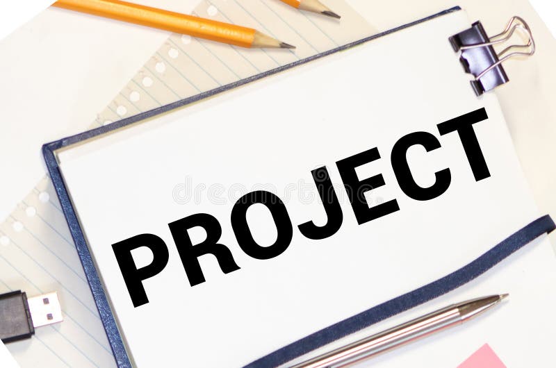 Projects word stock image. Image of development, analysis - 194172377