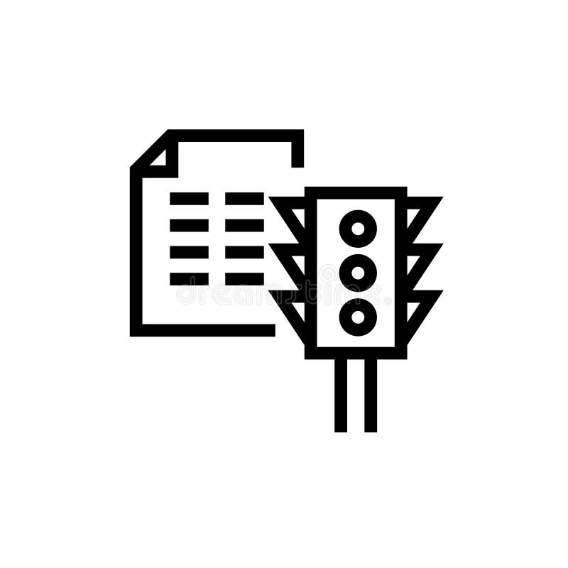 Projectstatuspictogram in Vector. Logo Stock Illustratie - Illustration ...