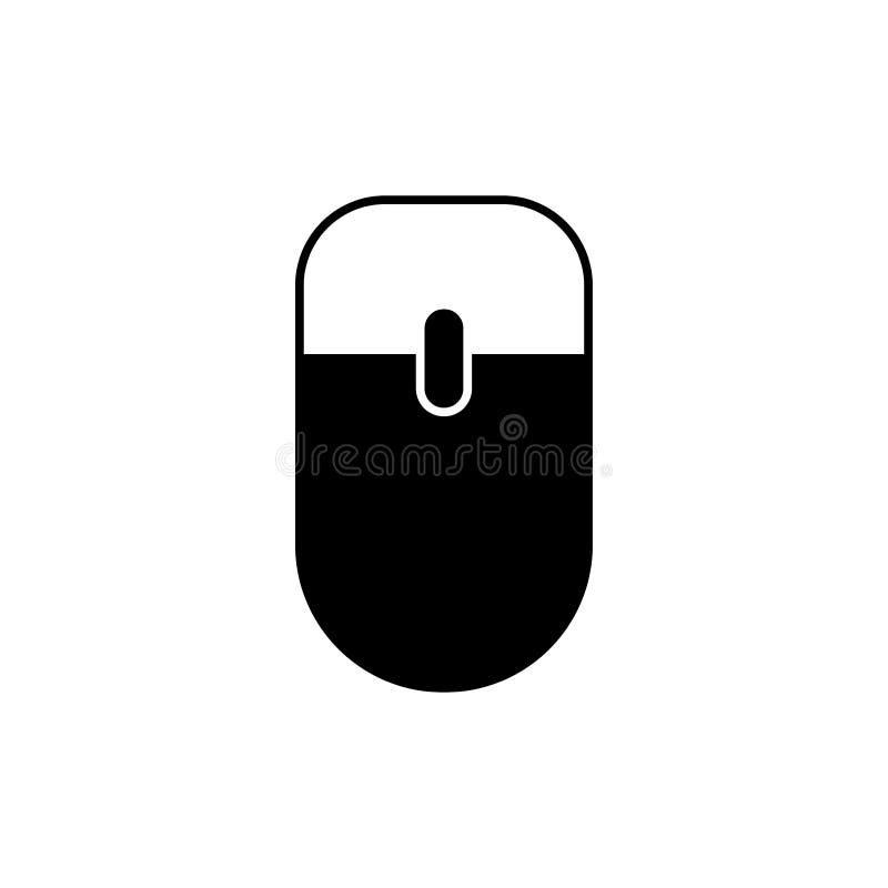 Modern New Concept of One Scroll Mouse Vector Web Icons. Stock Vector ...