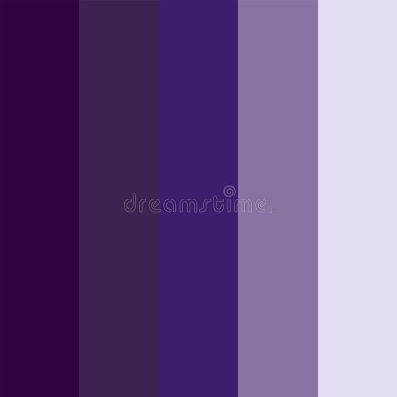 Projetar Vetor De Paleta De Cor Roxa Ilustração do Vetor - Ilustração ...