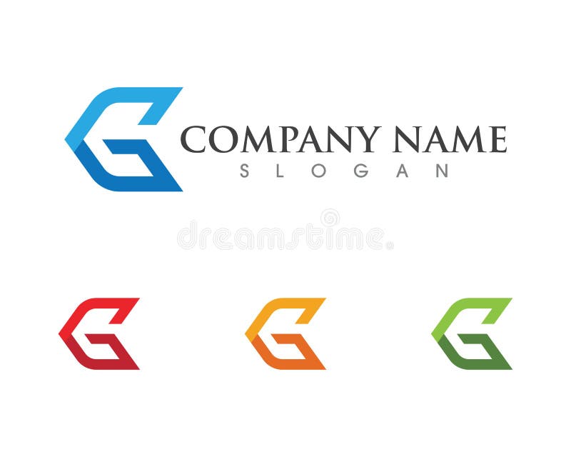 Projeto De Logo Template Da Letra De G Imagem de Stock - Imagem de ...