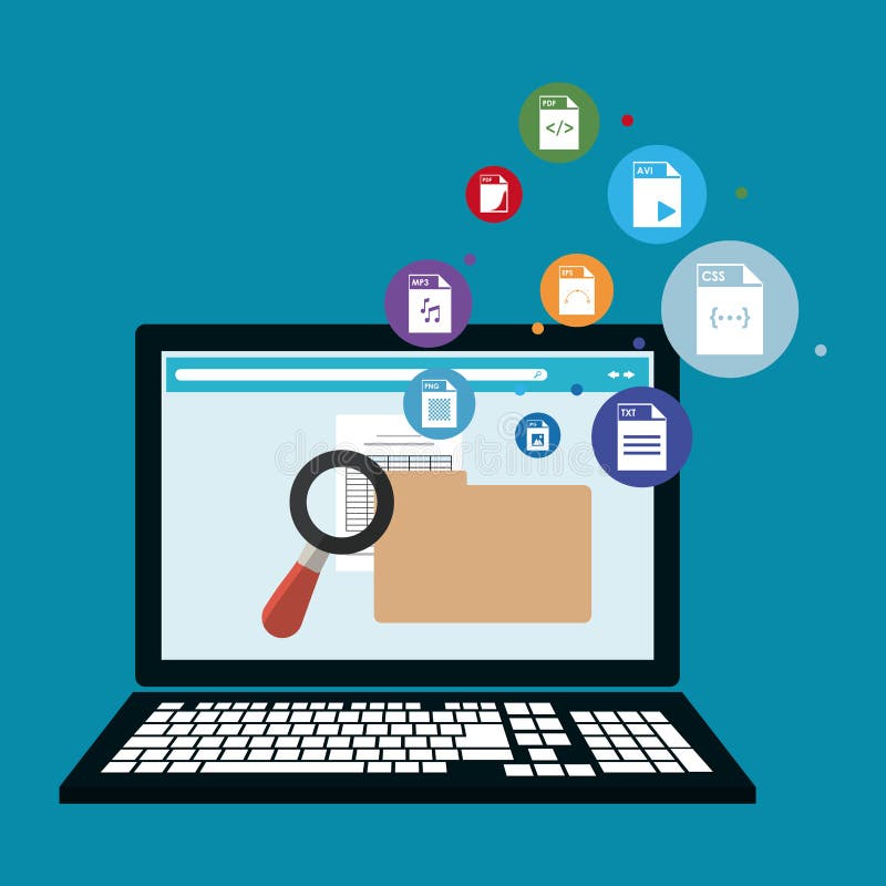 Projeto Do ícone Da Planilha Ilustração do Vetor - Ilustração de ...