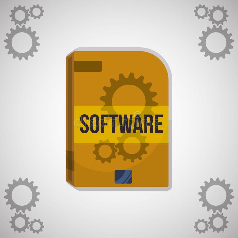 Projeto Do Desenvolvimento E De Software Ilustração do Vetor ...