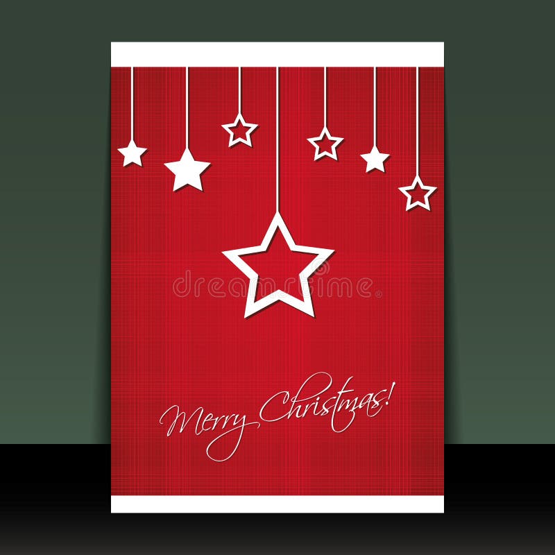 Projeto Do Insecto Ou Da Tampa Do Natal Ilustração do Vetor ...