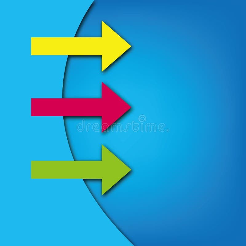 Projeto do molde da seta ilustração stock. Ilustração de projeto - 26083137