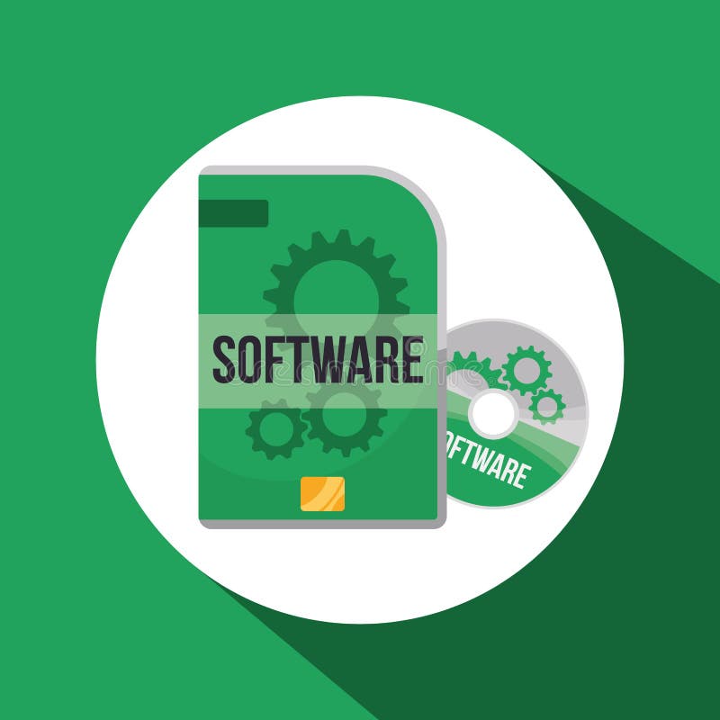 Projeto Dos ícones Do Software Ilustração do Vetor - Ilustração de ...