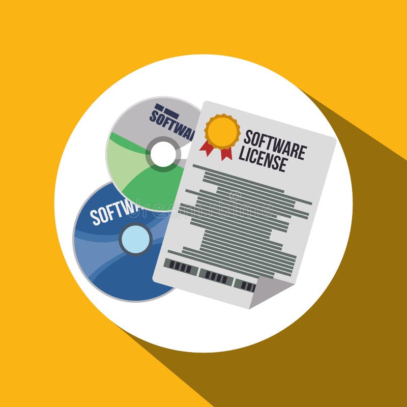 Projeto Dos ícones Do Software Ilustração do Vetor - Ilustração de ...