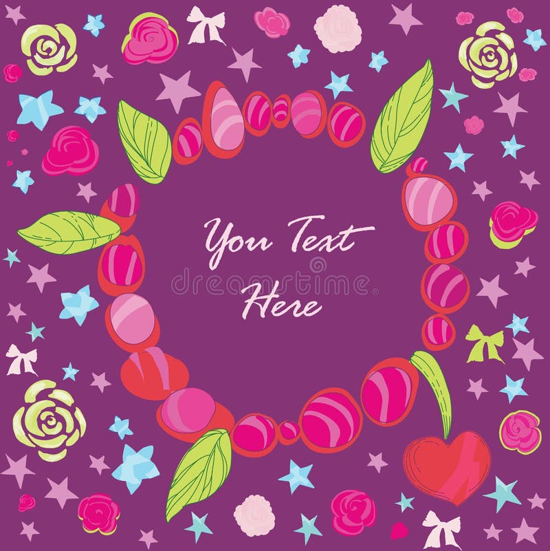 Projeto redondo da rosa ilustração do vetor. Ilustração de curva - 42114771