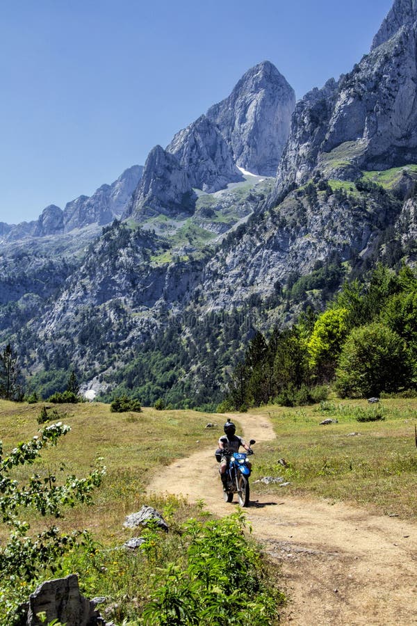 Prokletije Mountain in Montenegro Stock Image - Image of natural, alps ...