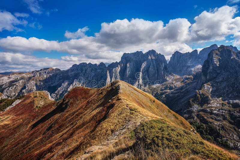 Prokletije National Park, Montenegro Stock Photo - Image of hill ...