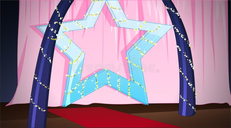 Prom Theme Background Scene Stock Vector - Illustration of event, font ...