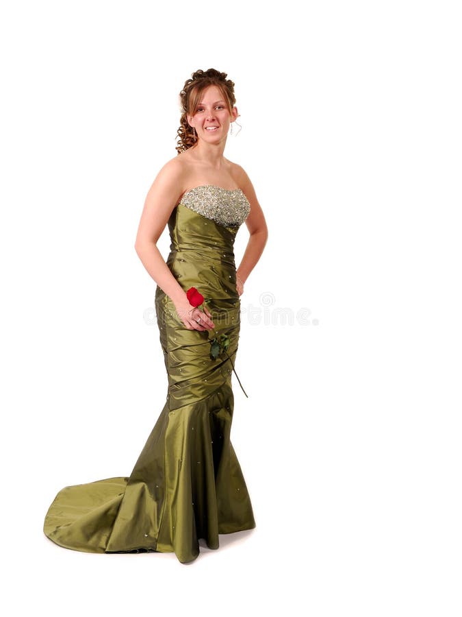 Prom Dress stock photo. Image of glamour, gown, beauty - 5528932