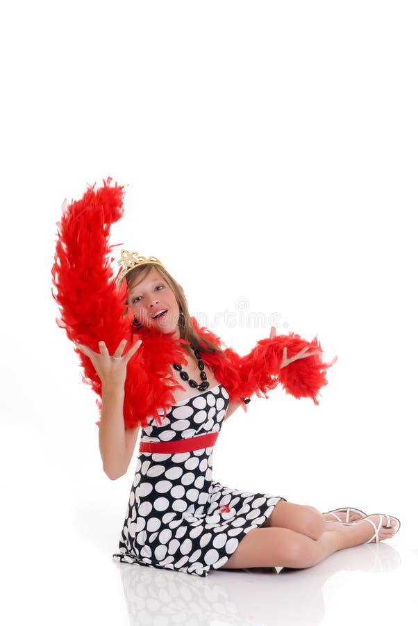 Prom queen stock photo. Image of attractive, woman, teenager - 6505966