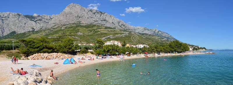 Promajna editorial stock image. Image of sunny, croatia - 55089814